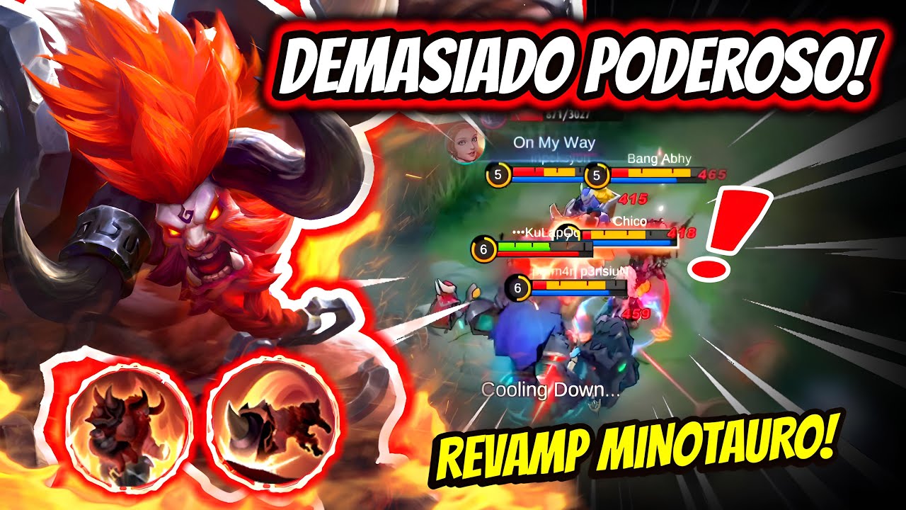 ¡EL NUEVO MINOTAURO TIENE STUN CADA 3 SEGUNDOS! MINOTAURO REVAMP ...
