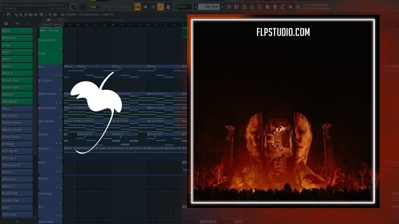 Omah Lay - Holy Ghost (Akann & Numo Remix) (FL Studio Remake) - YouTube