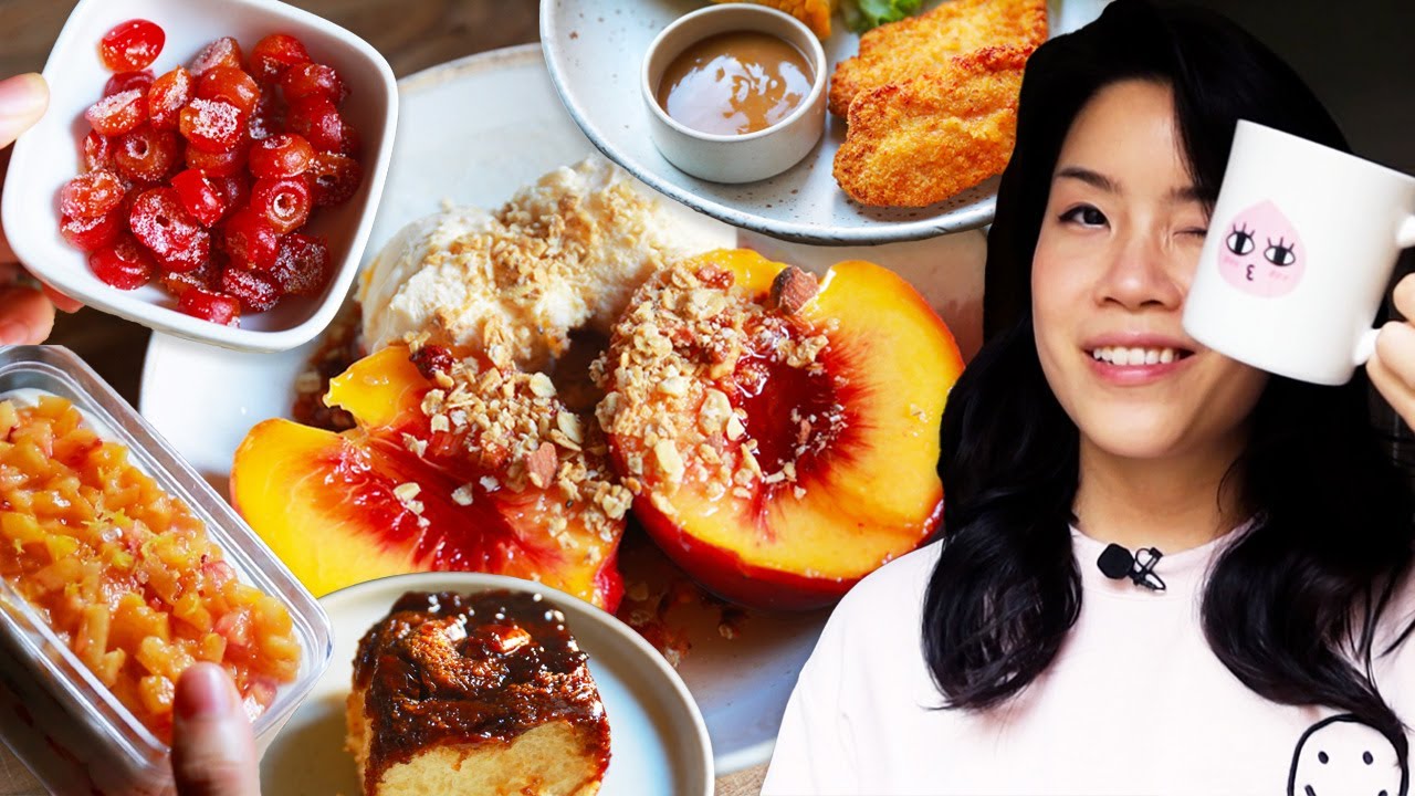 9 Best Peach Recipes I Made in My Peach Frenzy - YouTube