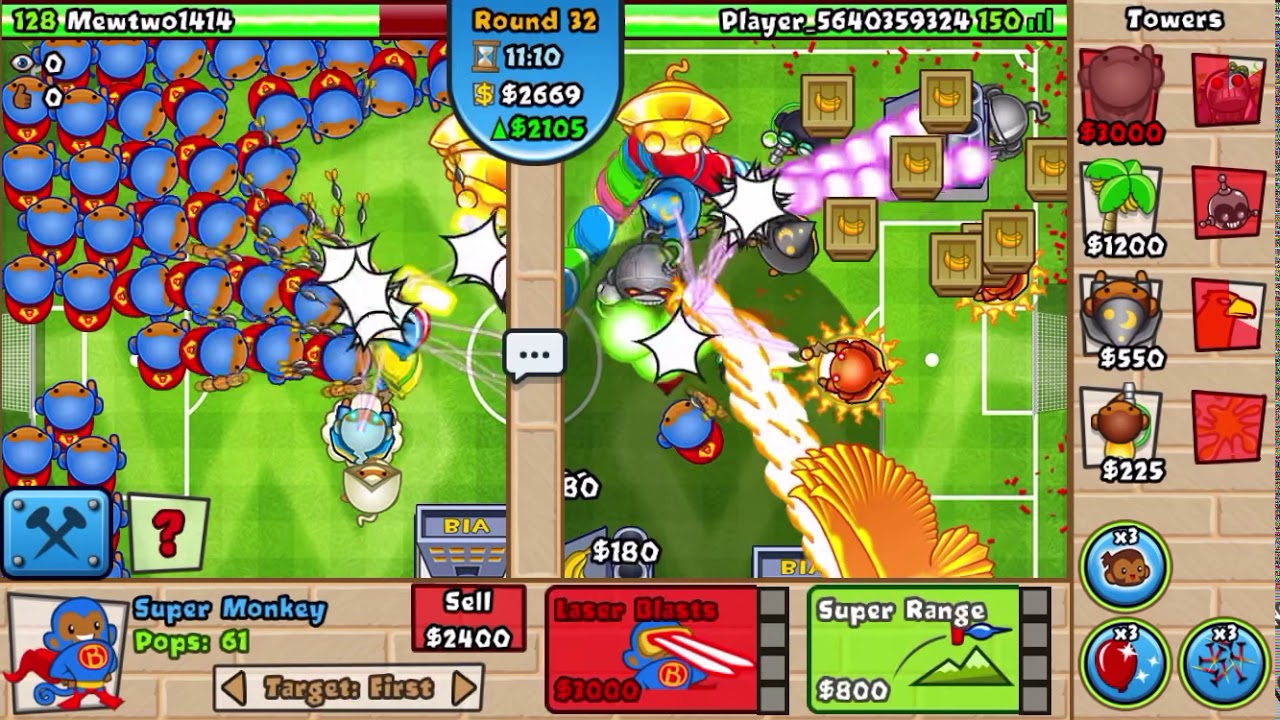 Balloon battle - YouTube