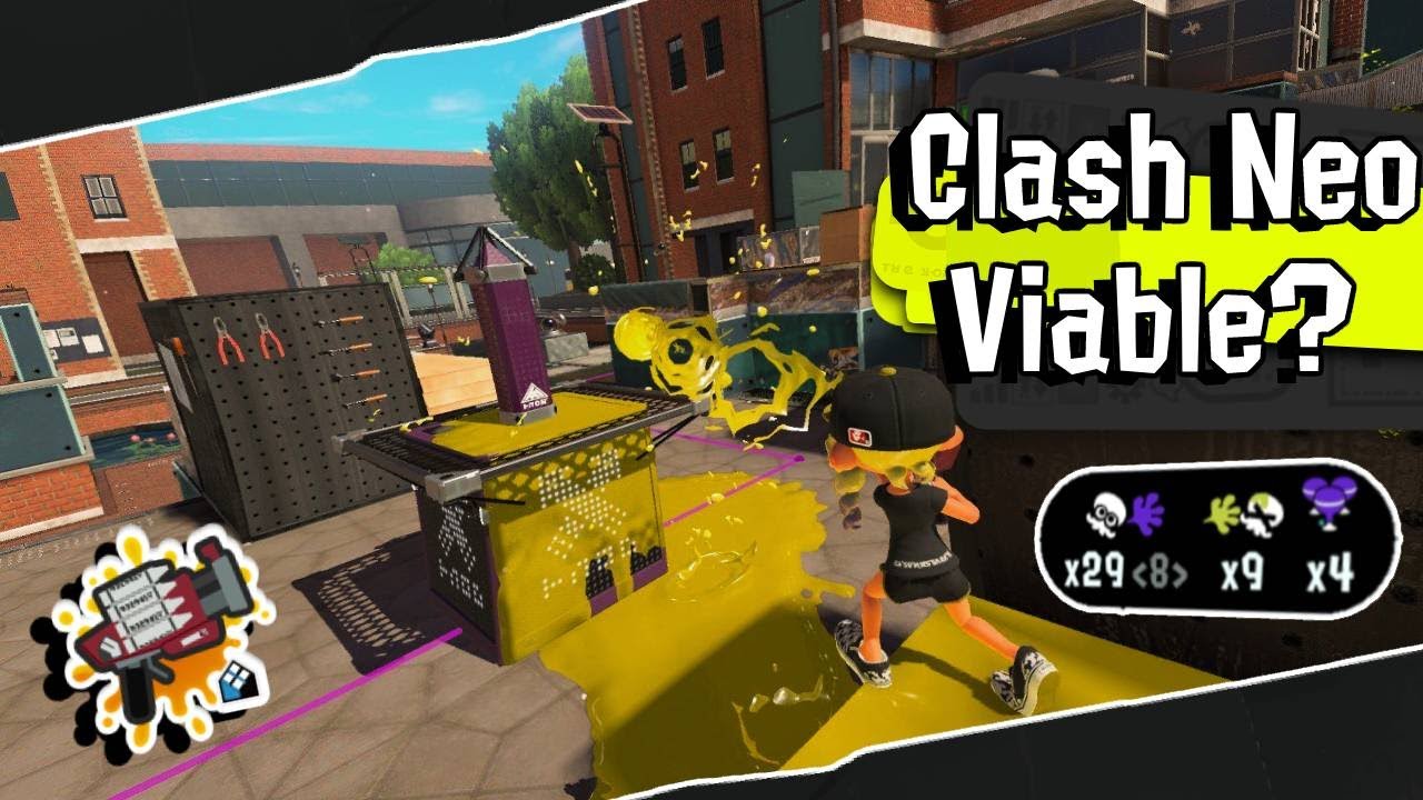 Clash Blaster Neo is a Tower Control Demon! | Splatoon 3 - YouTube