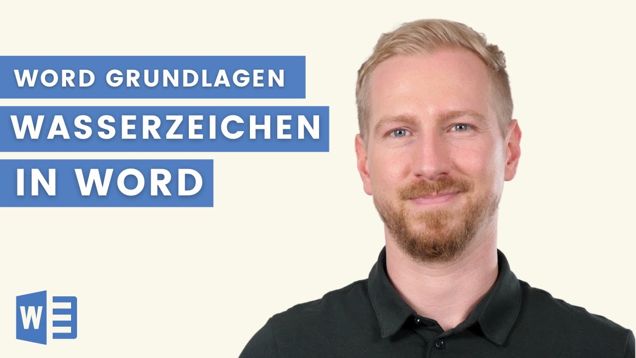 Wasserzeichen in Word einfügen | Bild oder Text | Schritt für Schritt ...
