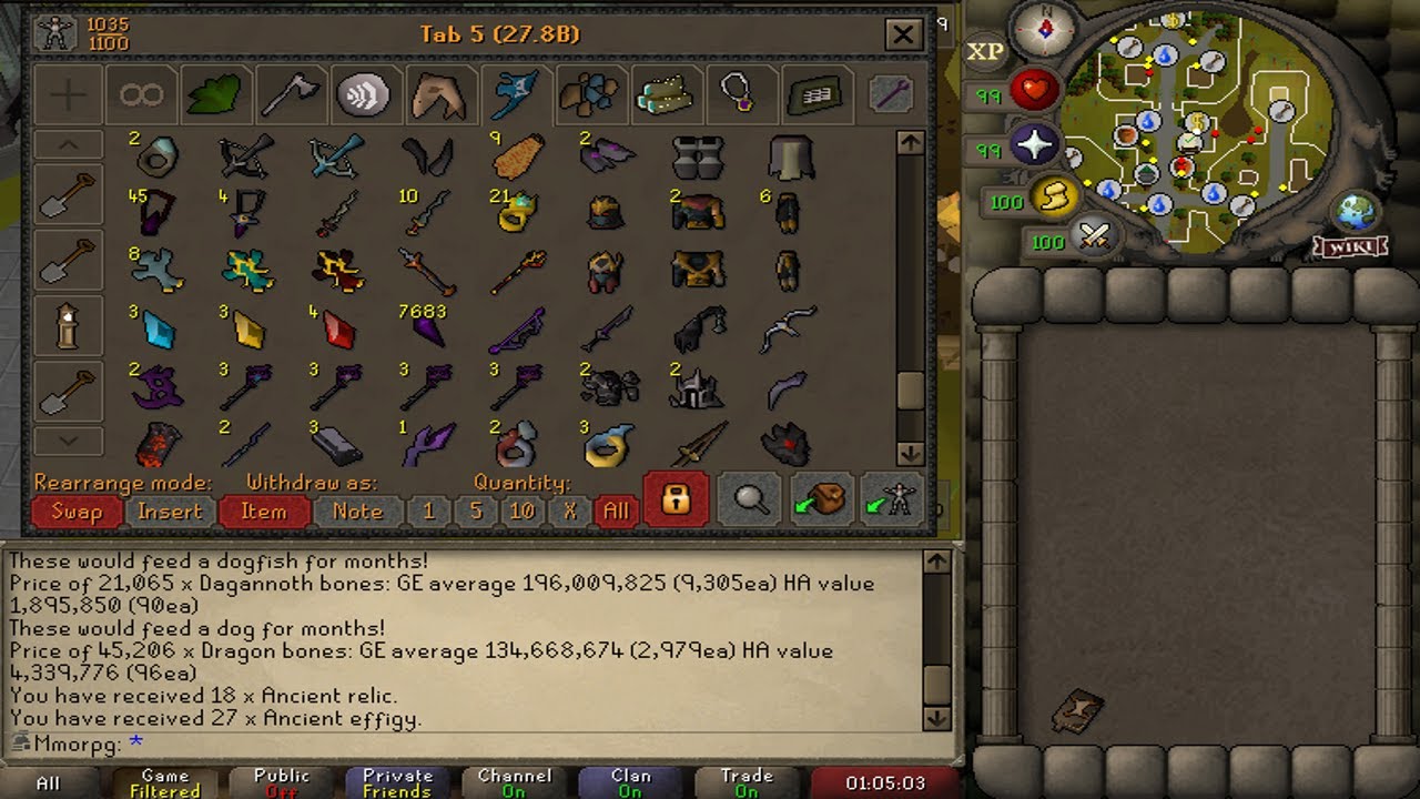 Mmorpg - The 2024 OSRS Ironman Bank Video - YouTube