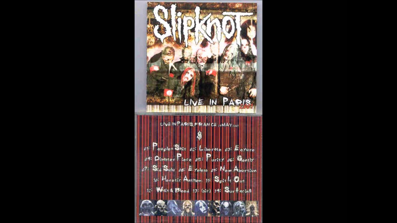 Slipknot - Bootleg Live in Paris / Le Zenith 21.05.2001 - YouTube