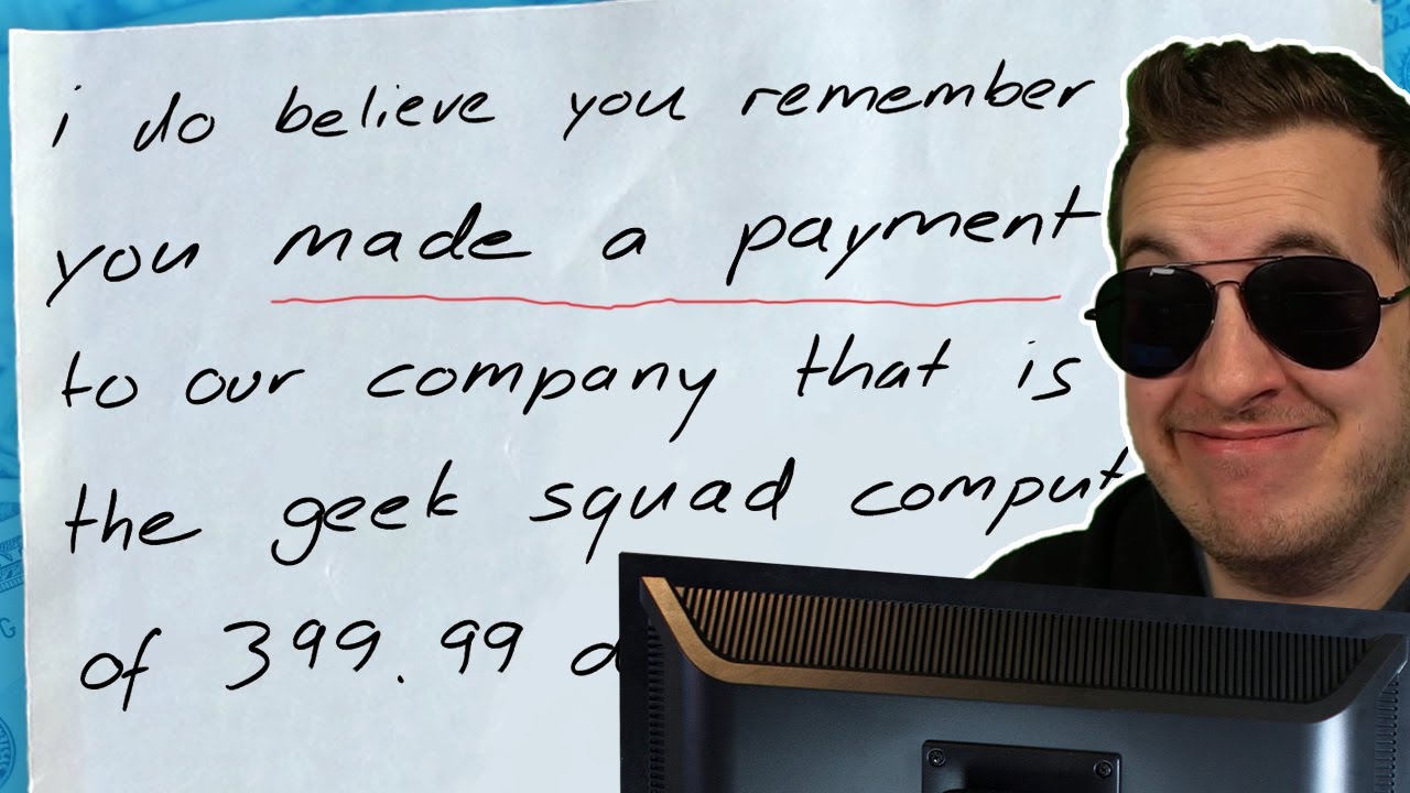 Calling Scammers With Their Exact Script - YouTube