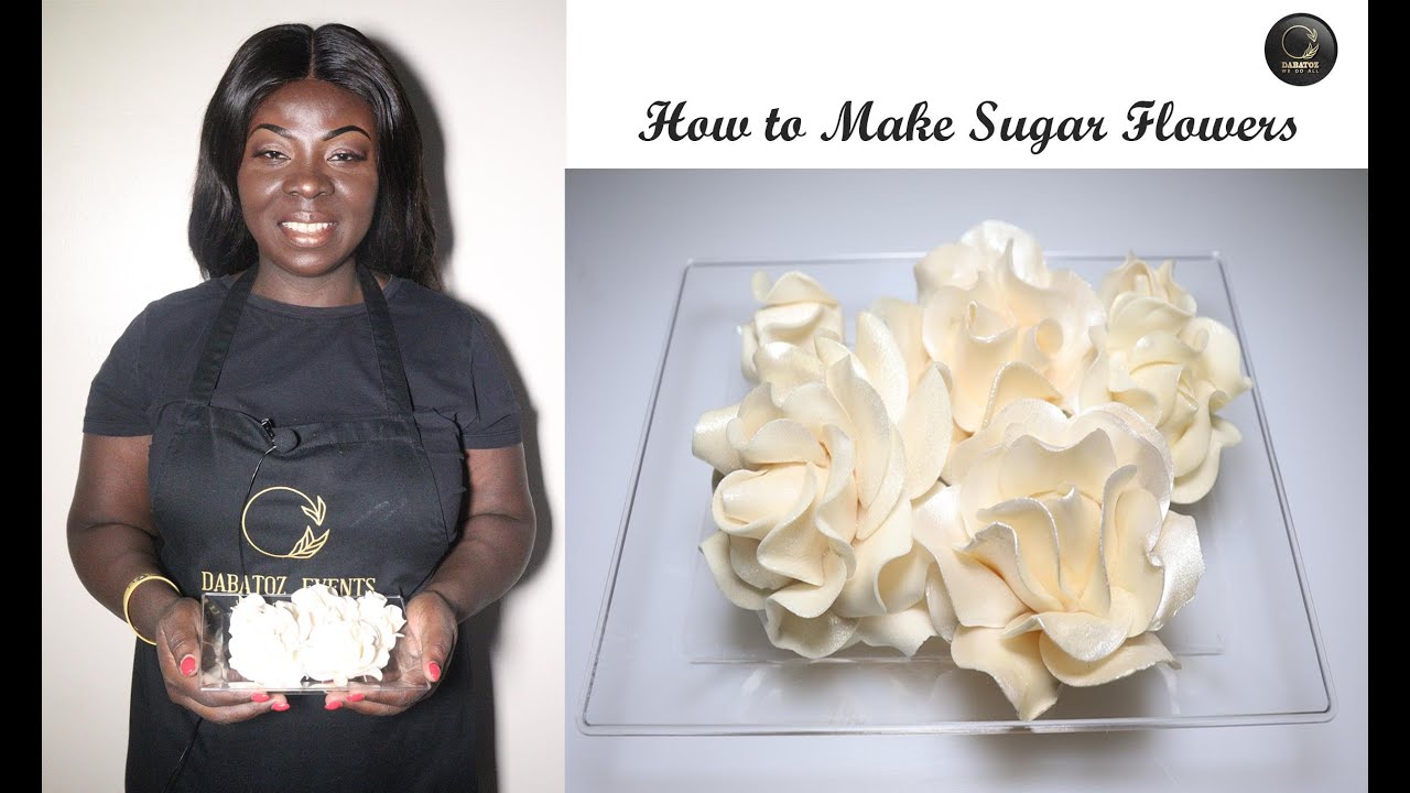 How to Make Sugar Flowers - YouTube