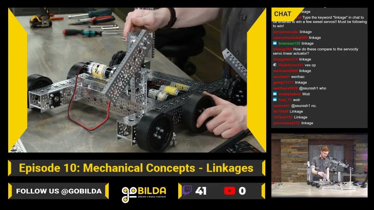 FTC Friday Episode 10: Mechanical Concepts - Linkages - YouTube