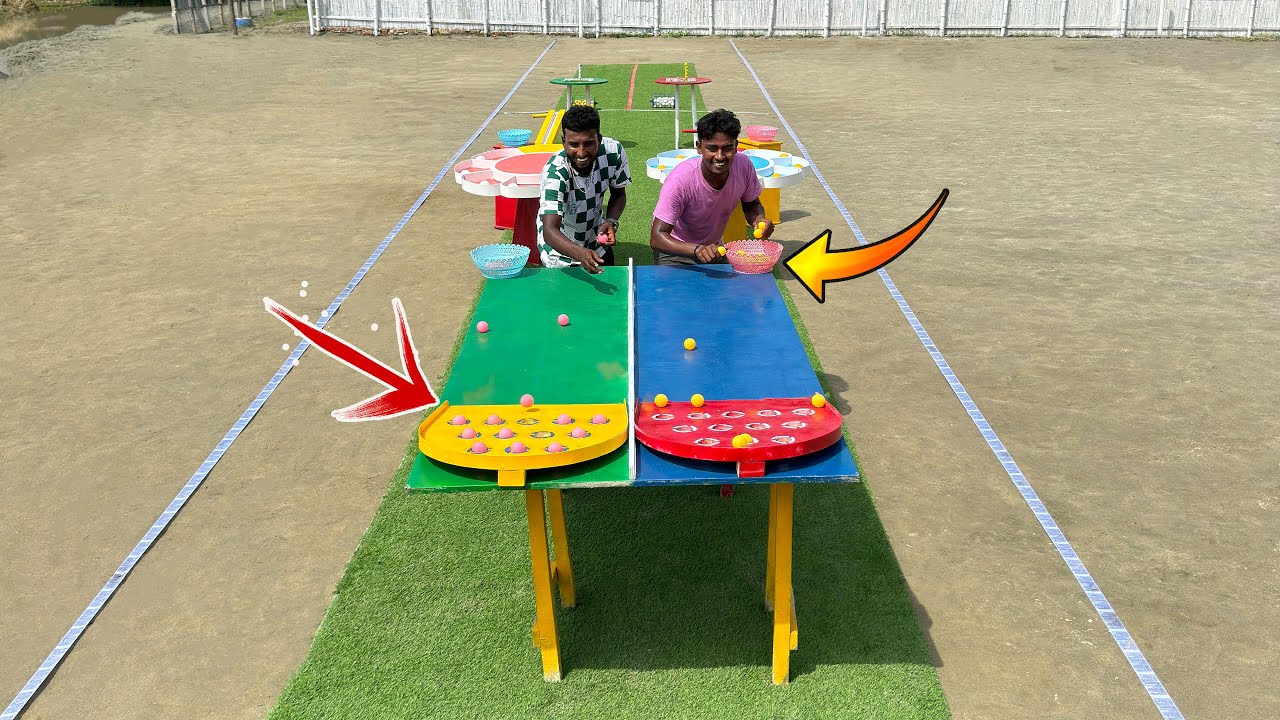 who can outpace the other in this action packed multi step game ? - YouTube