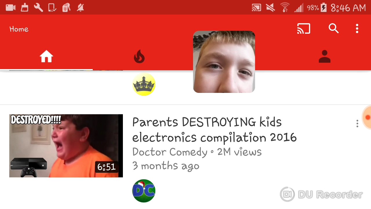 Parents destroying kid electronics - YouTube