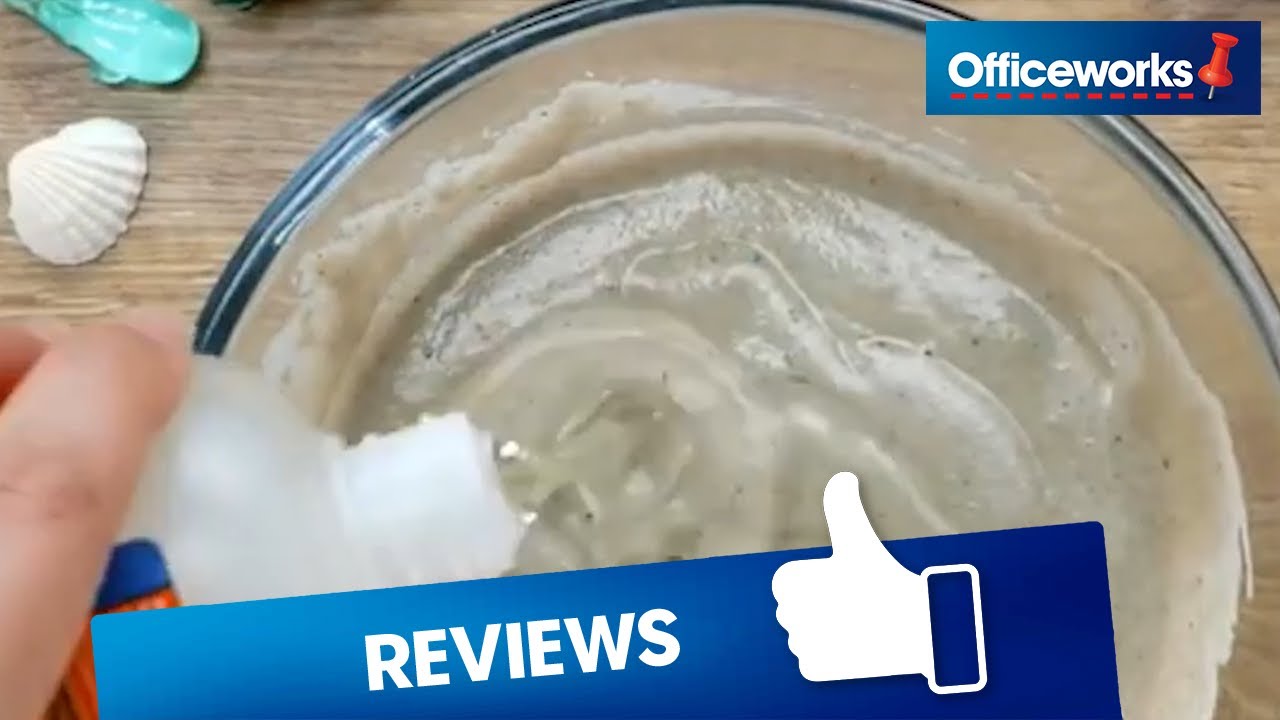 Elmer's Recipe for Sandy Slime - YouTube