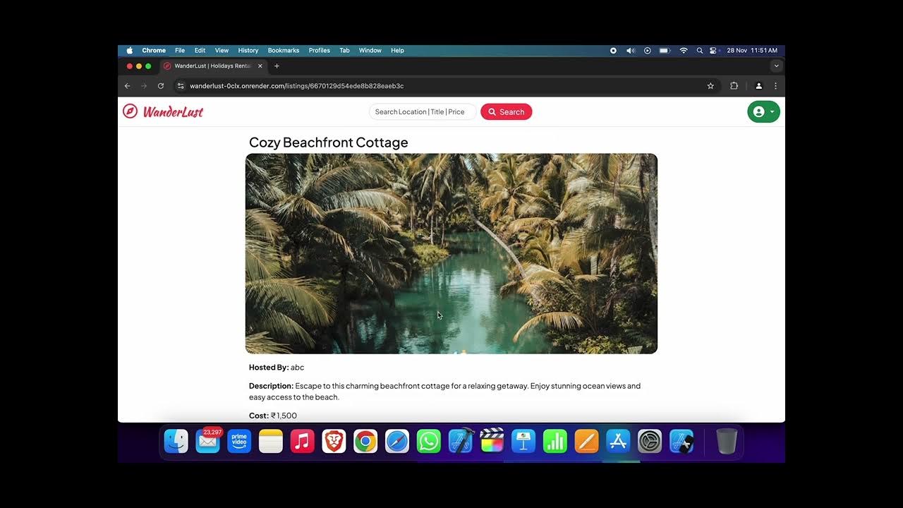 WanderLust - Web Development project using MERN Stack - YouTube