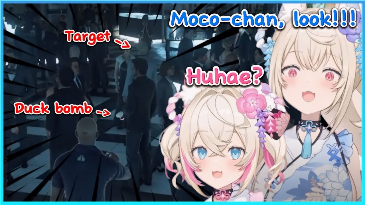 Fuwawa excitedly flex her skill to Mococo [FuwaMoco/HoloEn] [EngSub ...