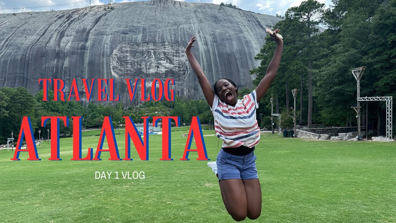 My ATL trip: Day 1 - hiking, trying new foods, family, and coffee - YouTube