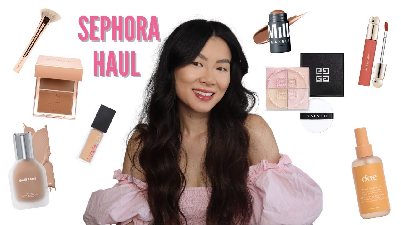 Sephora Spring Savings Event Haul and Try-on - YouTube