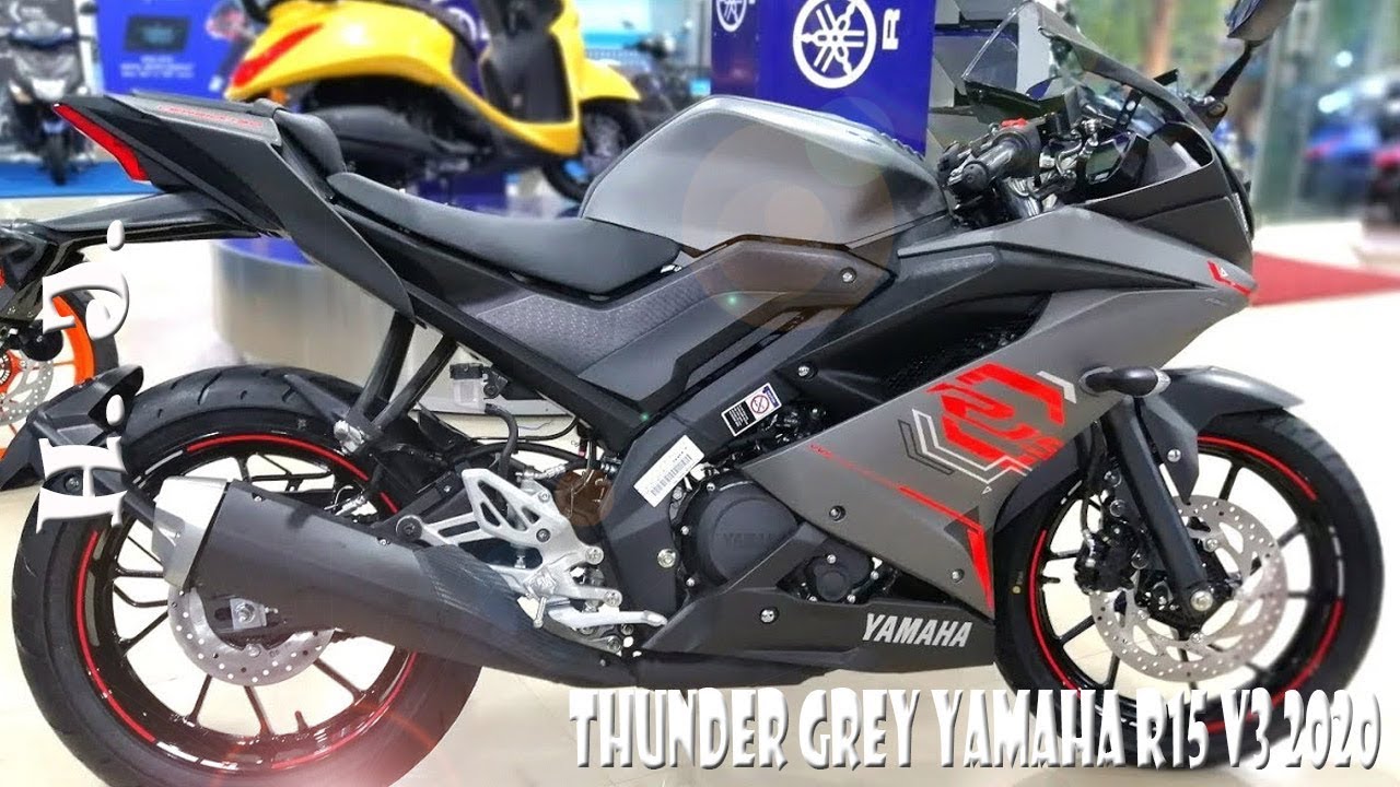 Thunder Grey Yamaha R15 V3 2020 | Features | PRICE - YouTube
