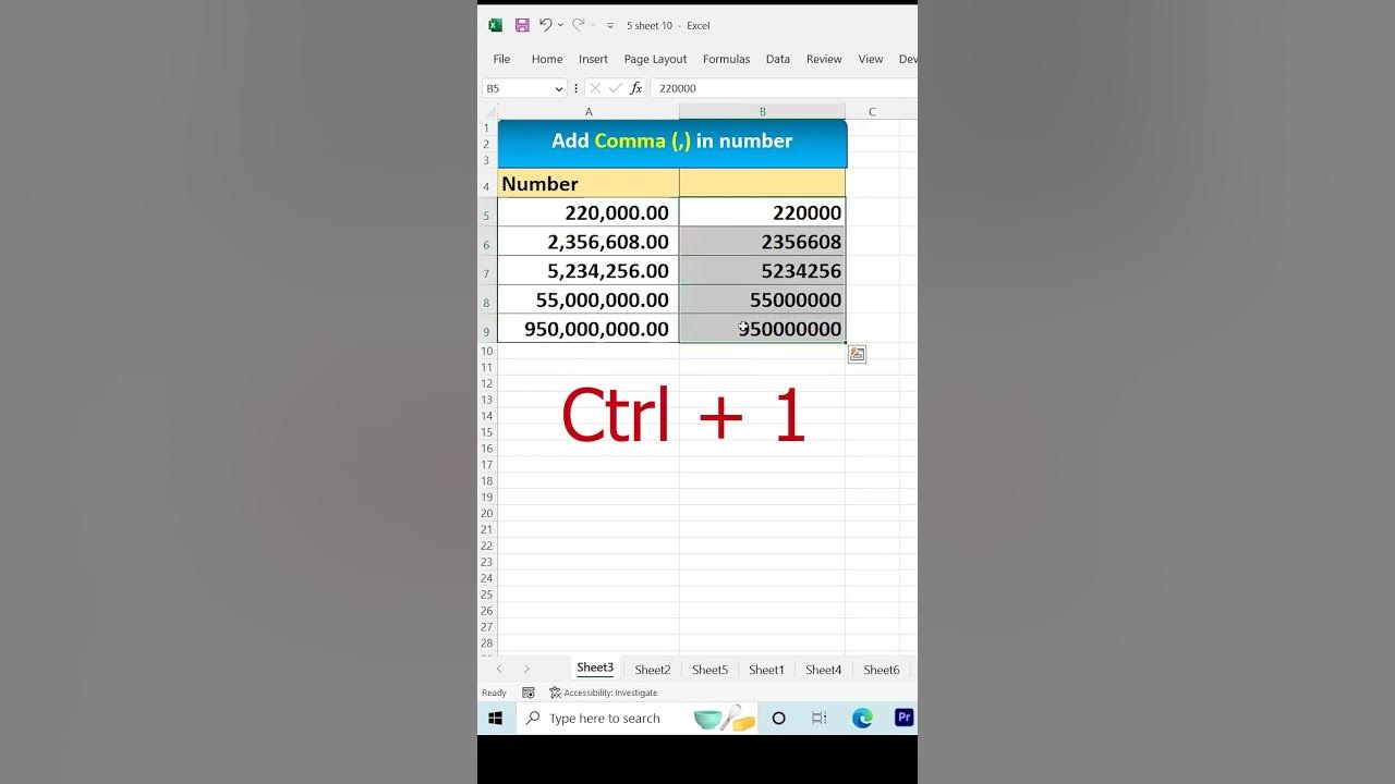 Comma Style Use Of Thousand Separator In Excel excel comma-style-use-of-thousand-separator-in-excel-excel