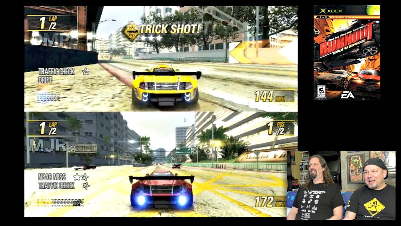 Let's Play BURNOUT Racing Series: Burnout 2, 3 & Revenge - YouTube