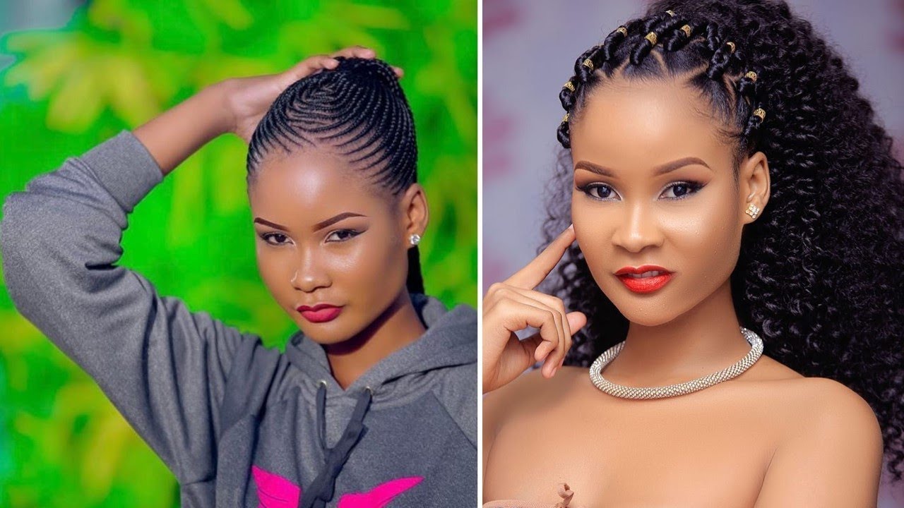 HAMISA MOBETO'S CUTE SIMPLE HAIRSTYLES WORTH COPYING - YouTube