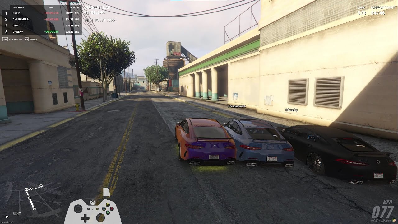 Trolleando la remontada | G Street (Laps) | Carreras en GTA V FiveM ...