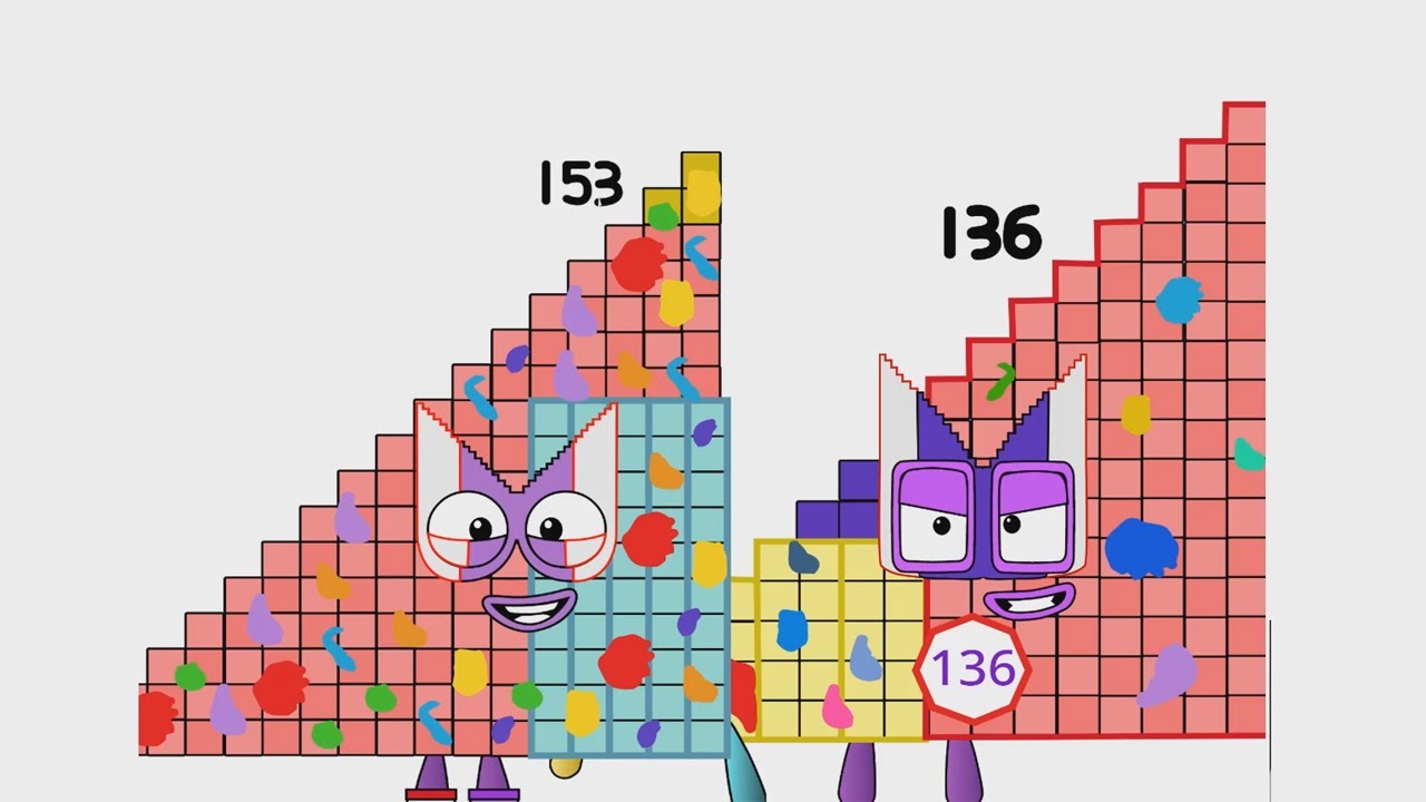 Numberblocks Animation!Numberblocks 0 to 150 - YouTube