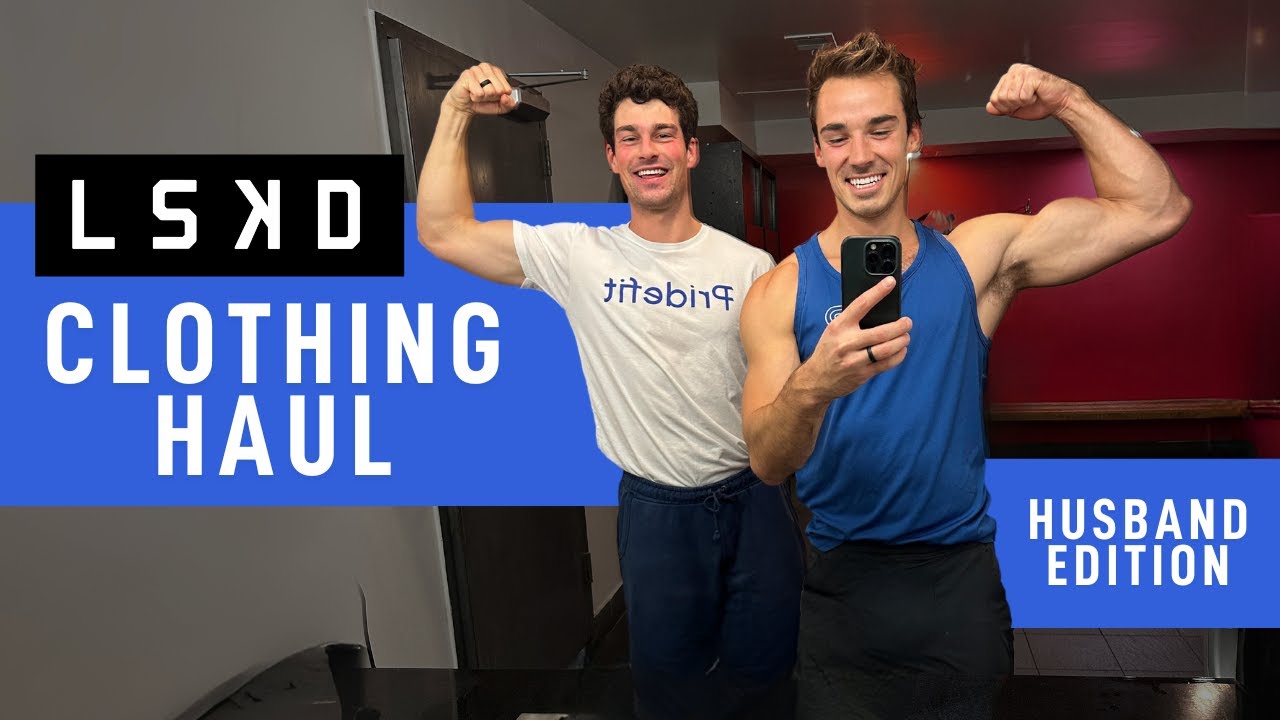 New Favorite Men's GYM CLOTHES | LSDK Clothing Review & Haul - YouTube