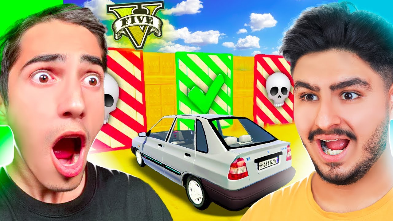 فقط 0.7% مردم جهان این مسیر جی تی ای رو درست انتخاب میکنند 😍 GTA 5 ...