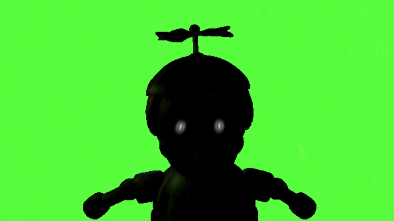 Five nights at freddy's 3 all jumpscres green screen - YouTube