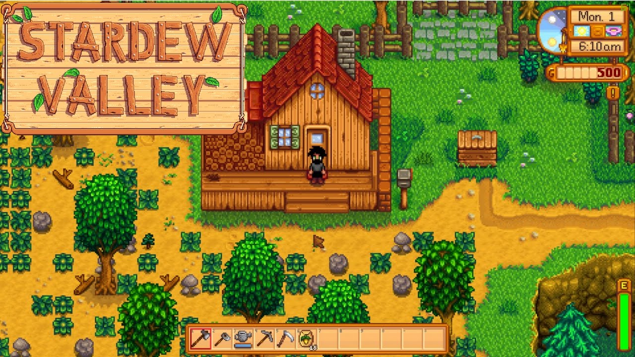 Stardew Valley - Tesla's Playthrough - Episode I - YouTube