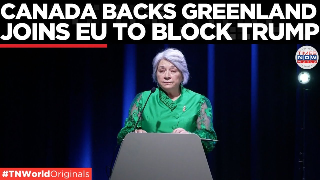"CANADA STANDS FIRM": GG Mary Simon Joins EU To Block Trump’s Greenland ...