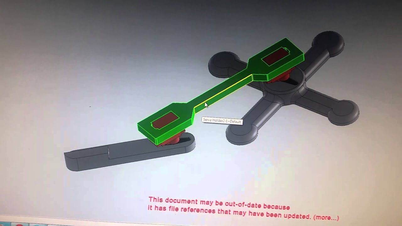 Robot Bat CAD design - YouTube