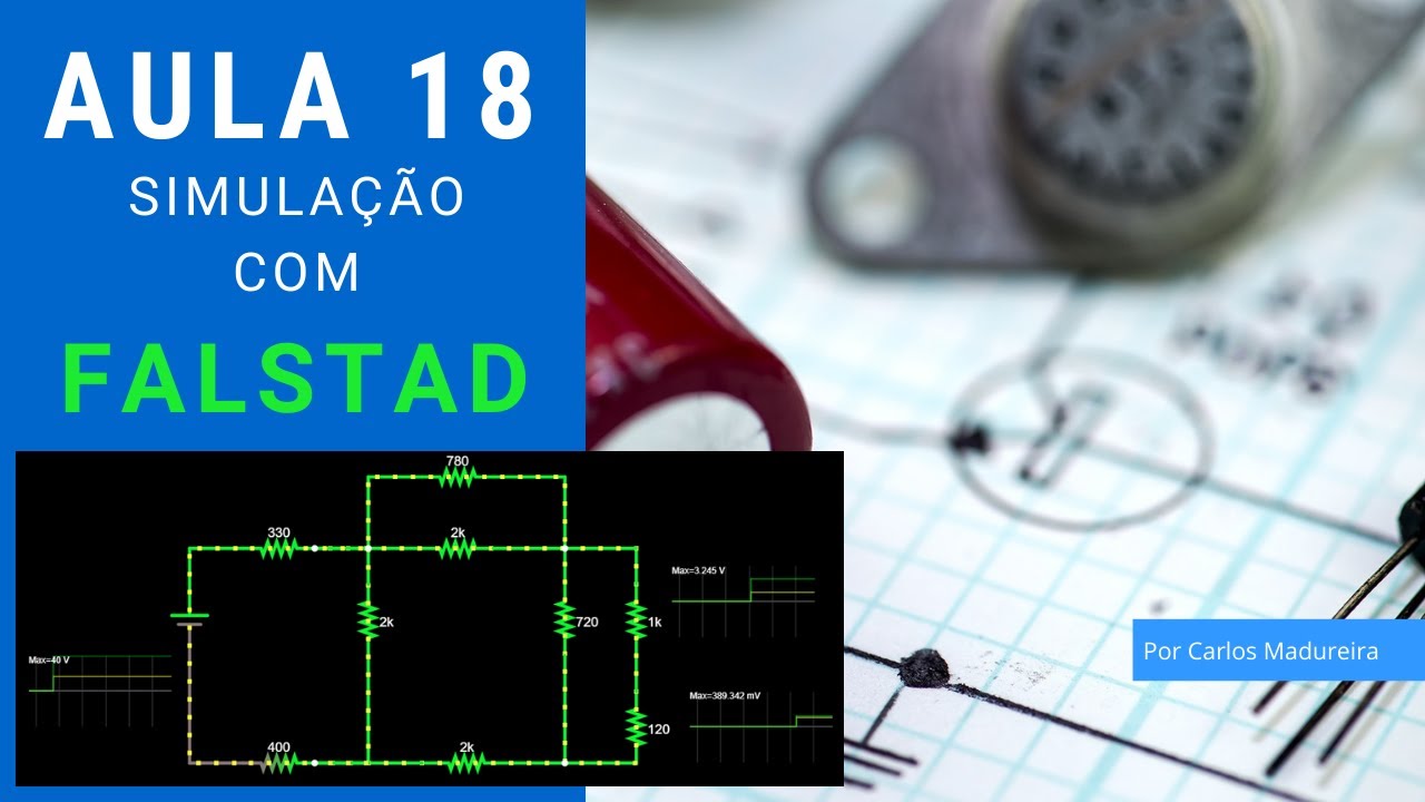Aula 18 - Simulação de circuito com Falstad - - Eletrônica Básica ...