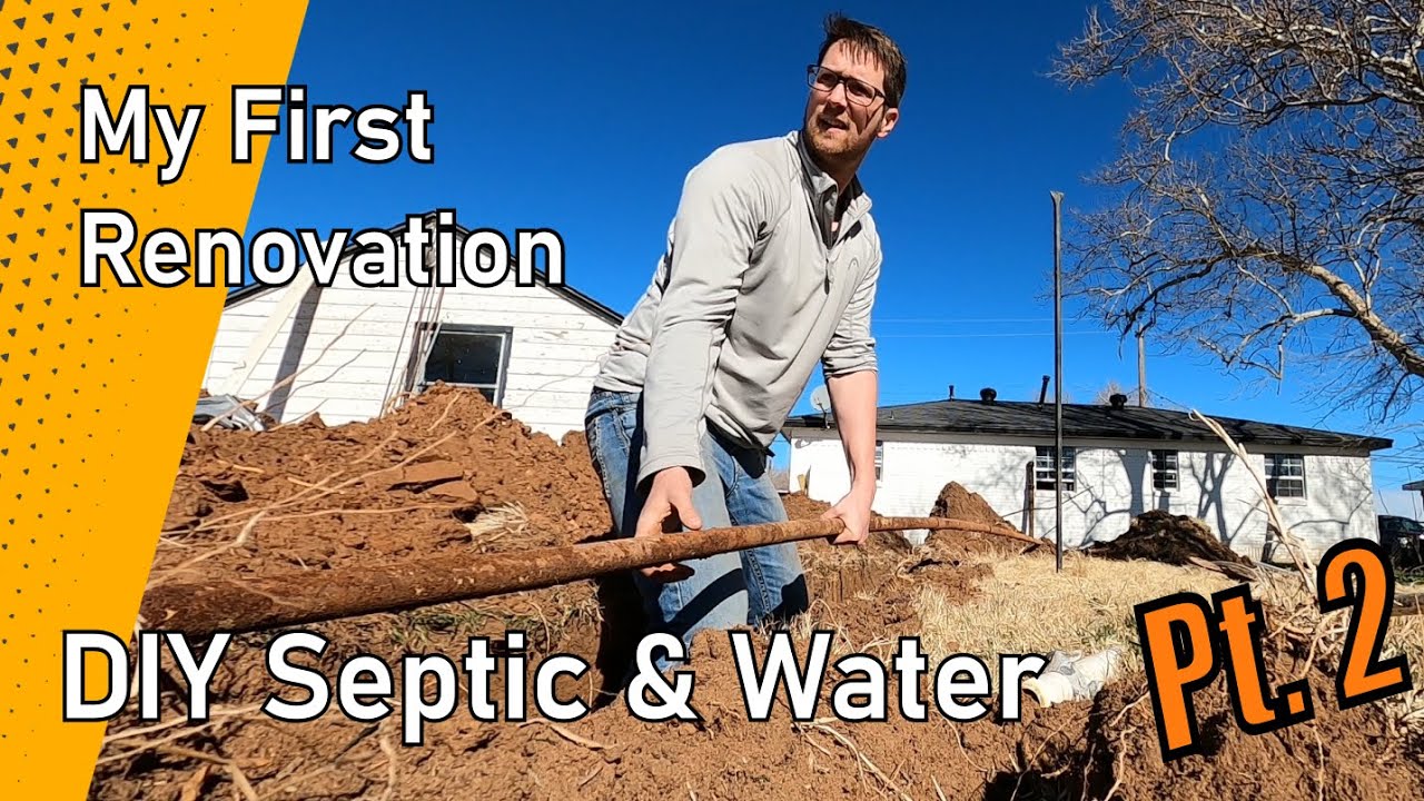 DIY Sewer Line and Water Line Replacement (Pt. 2) | My First Renovation ...