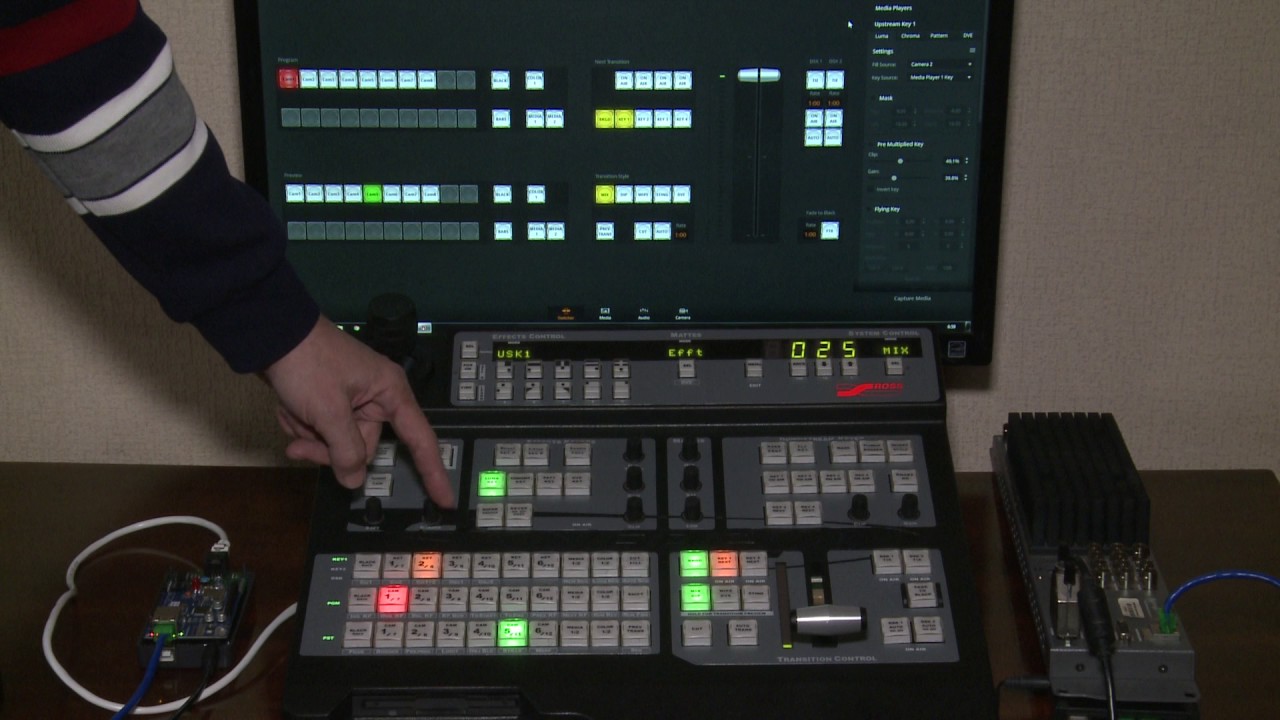 Synergy 100 to BM Atem Controller - YouTube