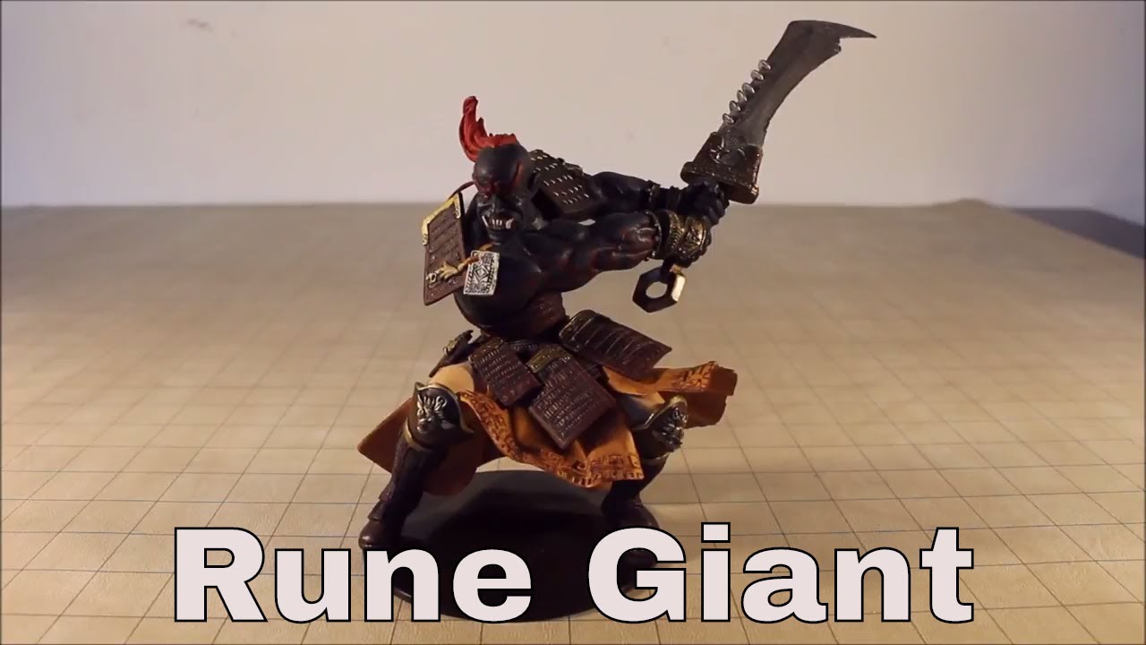 Miniature Showcase: Rune Giant. - YouTube