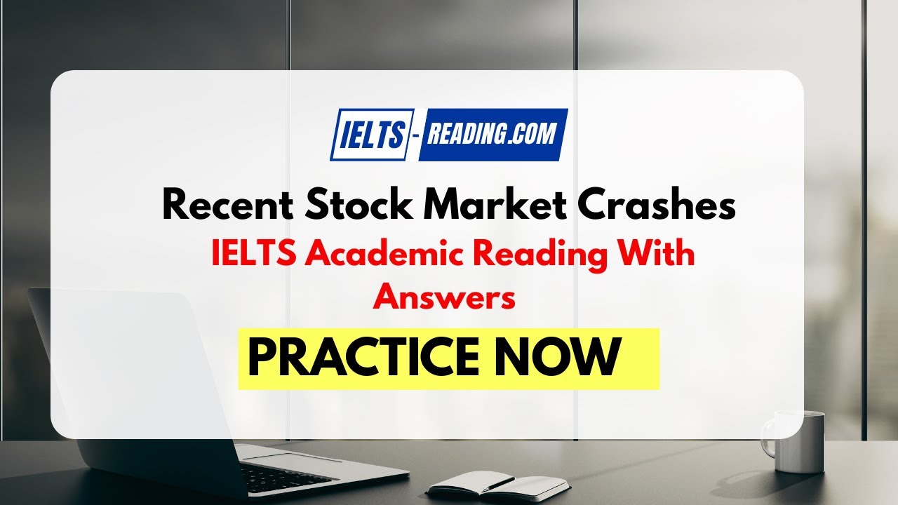 Recent Stock Market Crashes IELTS Academic Reading With Answers - YouTube