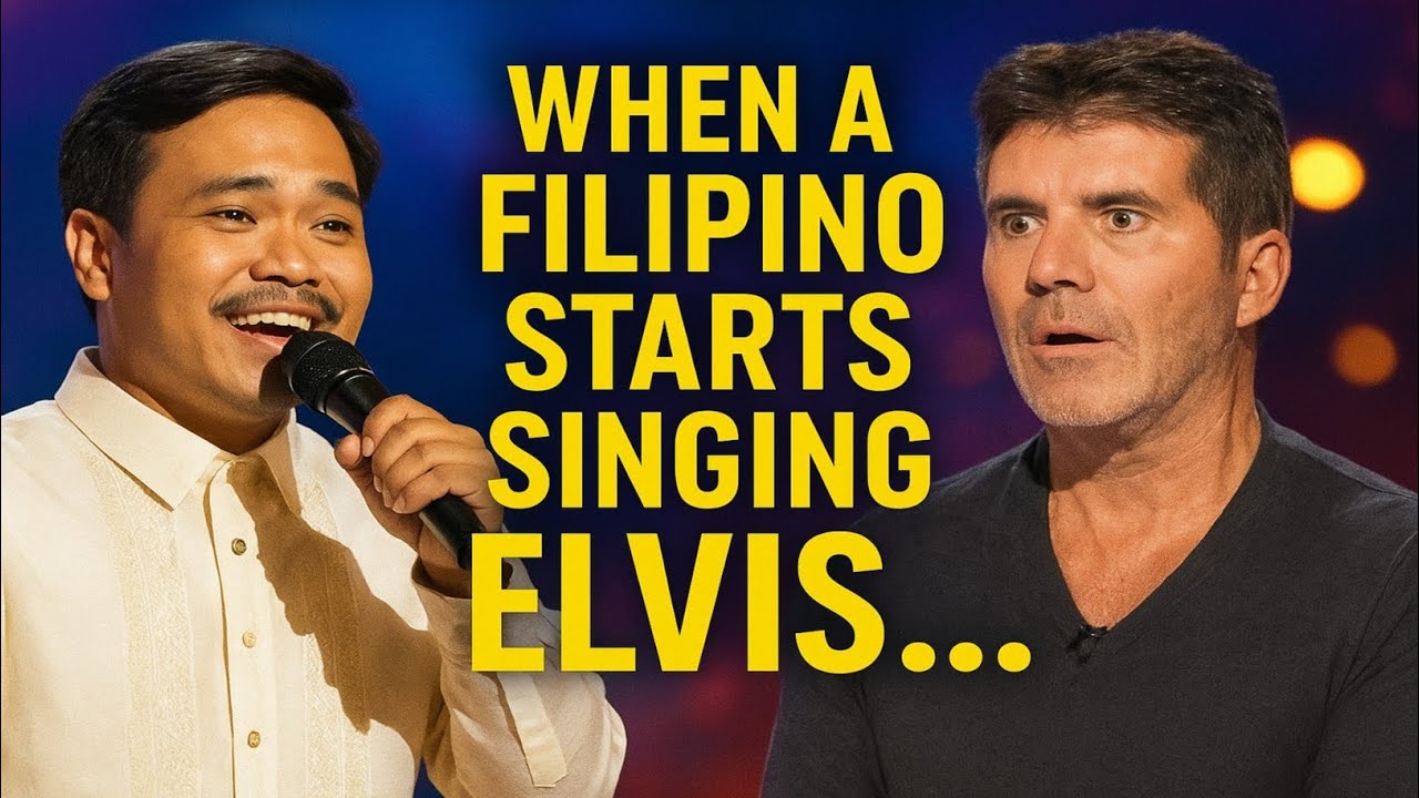 When a Filipino Starts Singing Elvis… Even Simon Couldn’t Believe It ...