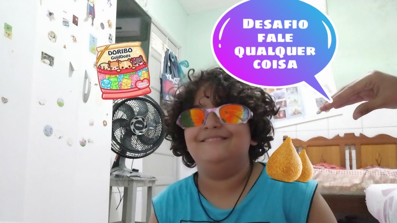Desafio fale qualquer coisa 😜 - YouTube