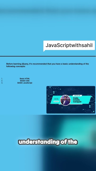 Jquery Basic Coding Javascriptdev Javascripttutorial Javascript