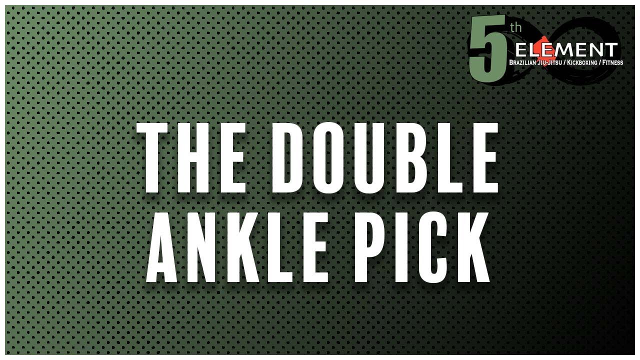 Double Ankle Pick Sweep - YouTube