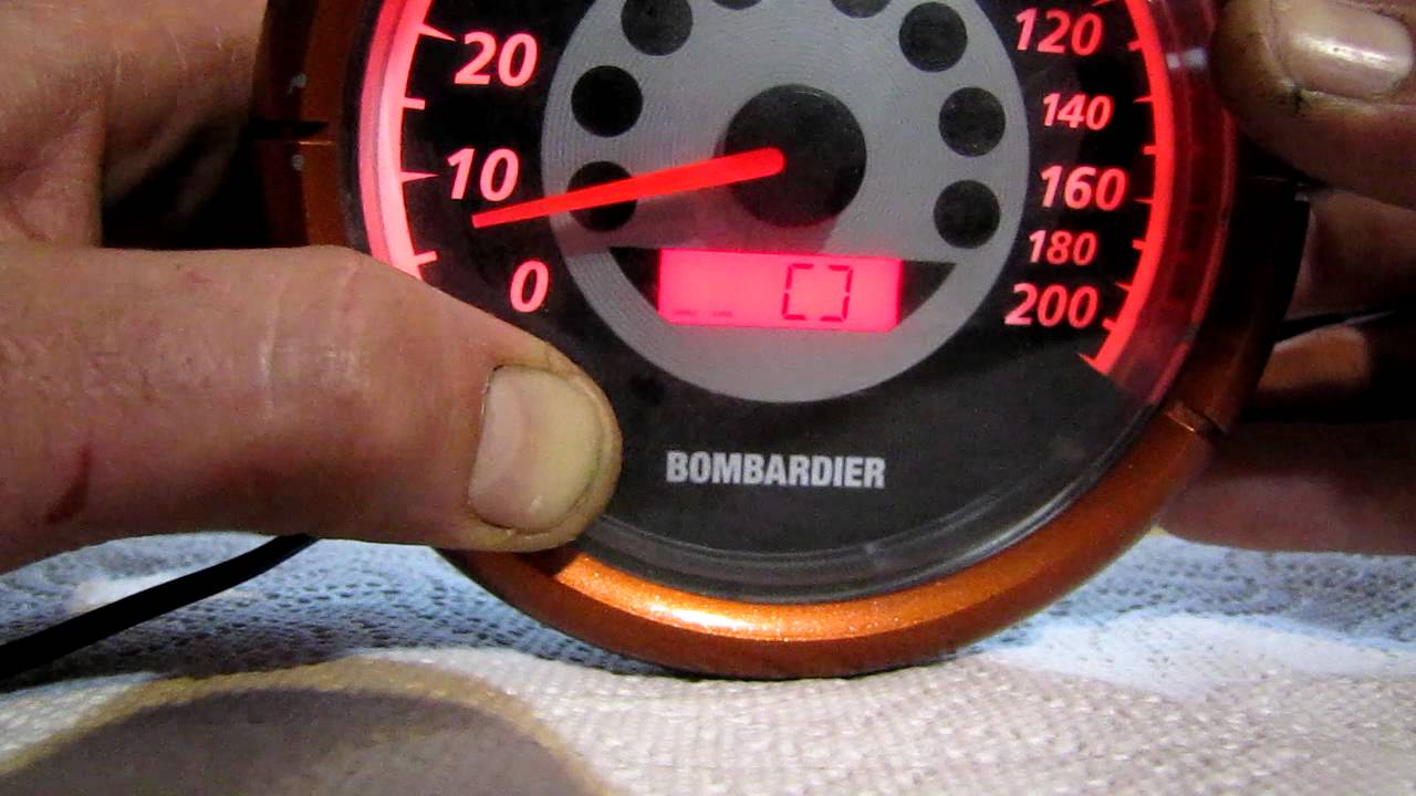 2004 Rev speedometer - YouTube