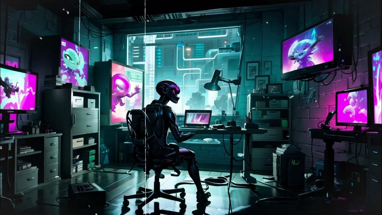 Alien Lofi 👽 Lofi Beats to Calm, Study, and Heal - YouTube