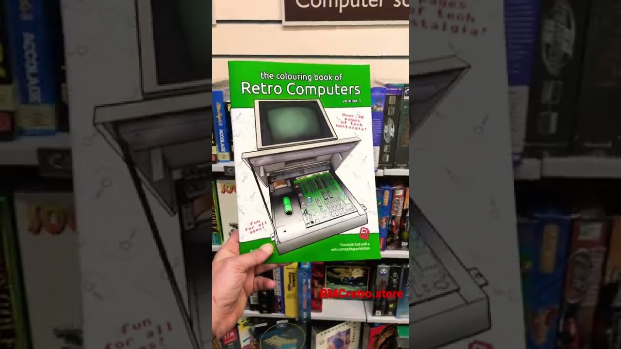 The Colouring Book of Retro Computers is now available | Beige ...
