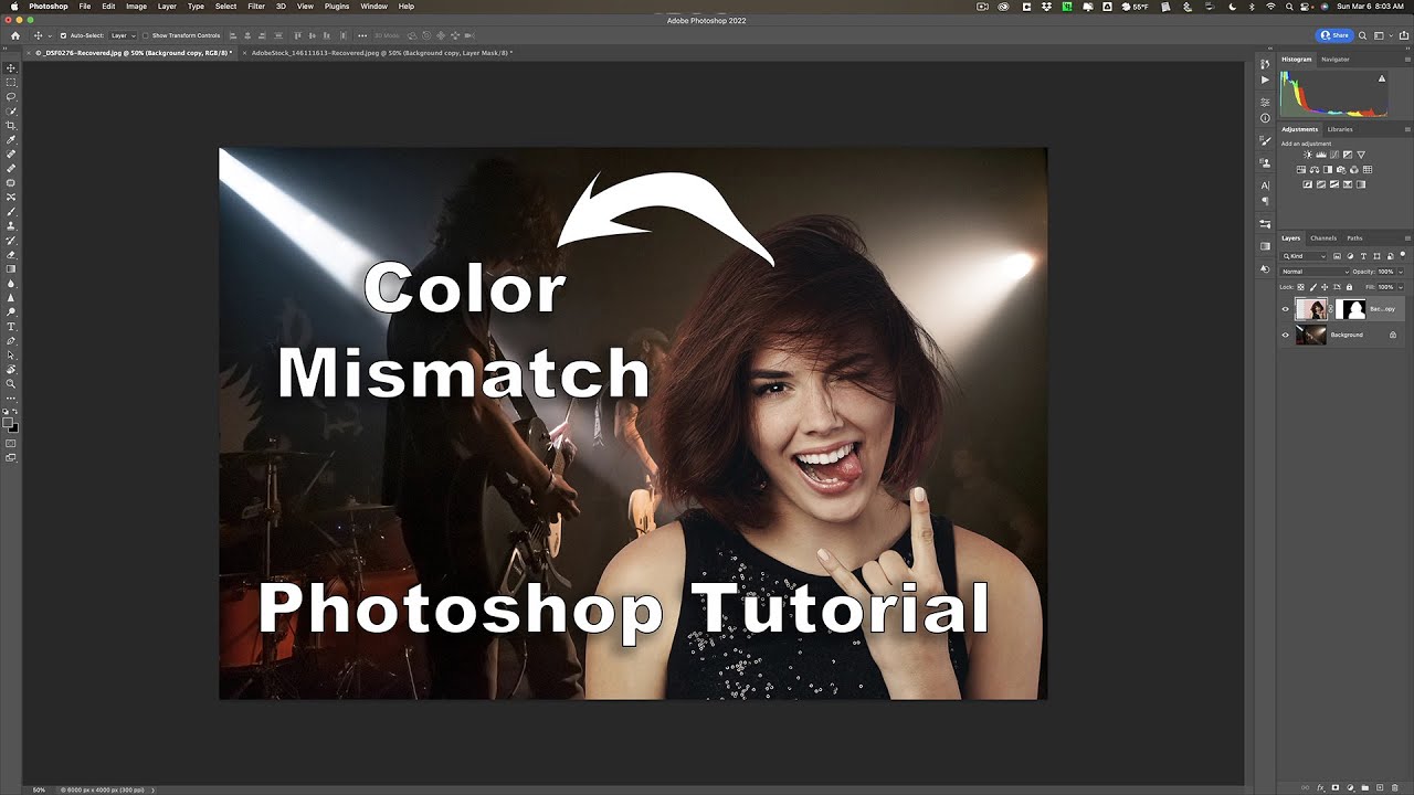 How to COLOR MATCH Composite Layers - YouTube