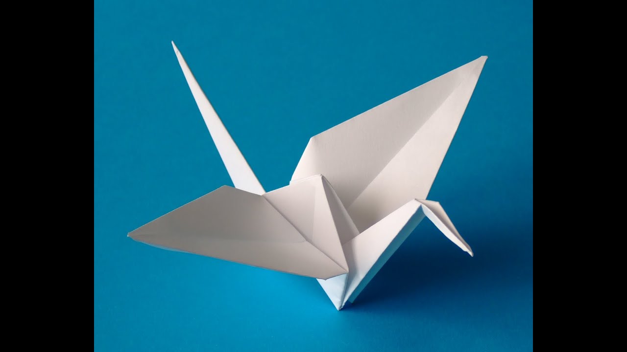 How To Make A Paper Crane YouTube how-to-make-a-paper-crane-youtube