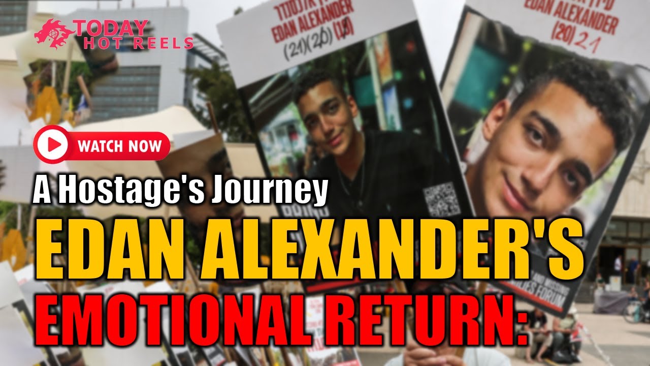 Edan Alexander's Emotional Return: A Hostage's Journey - YouTube
