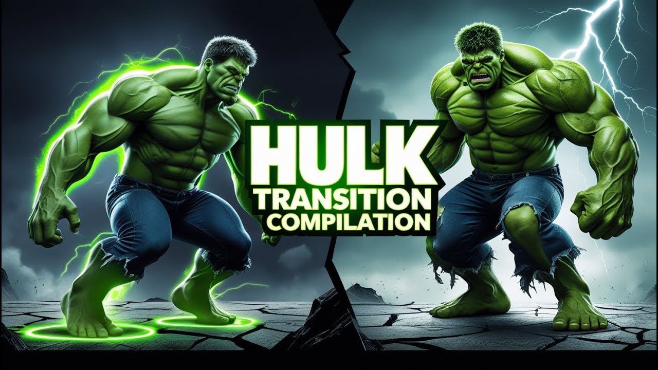 🔥 Hulk Transformation Compilation | Epic Transitions & Effects! 💥 - YouTube
