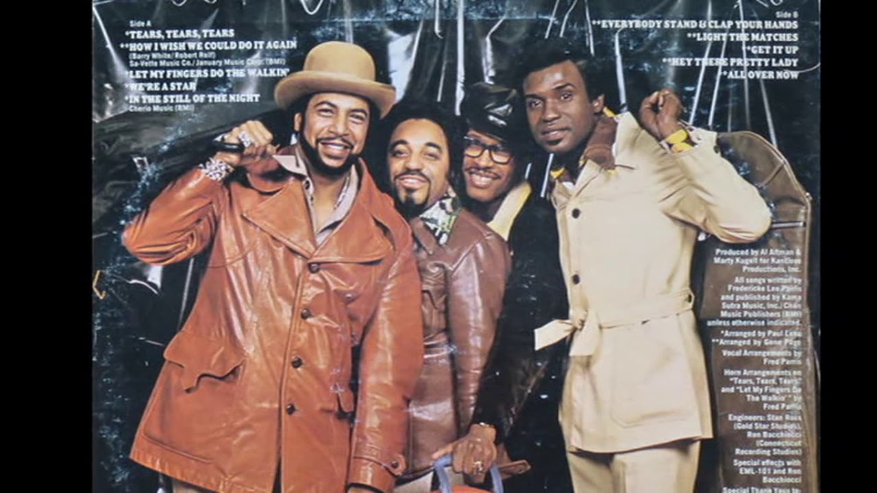 BLACK SATIN feat .FRED PARRIS~EVERYBODY STAND UP AND CLAP YOUR HANDS 1975
