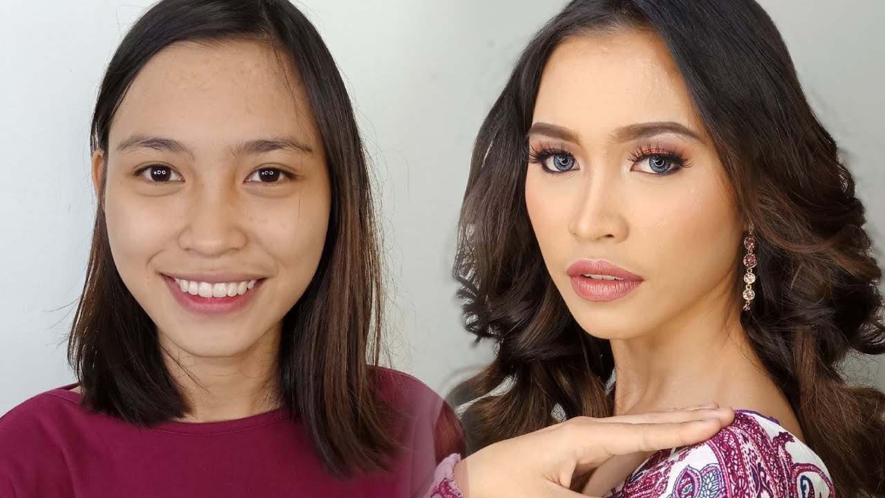 MAKEUP TRANSFORMATION #8 • PAGEANT MAKEUP LOOK (Philippines) | AJ ...