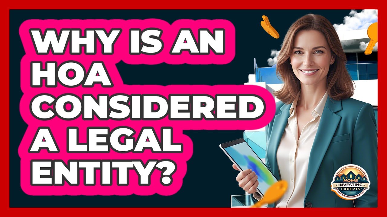 Why Is an HOA Considered a Legal Entity? - YouTube
