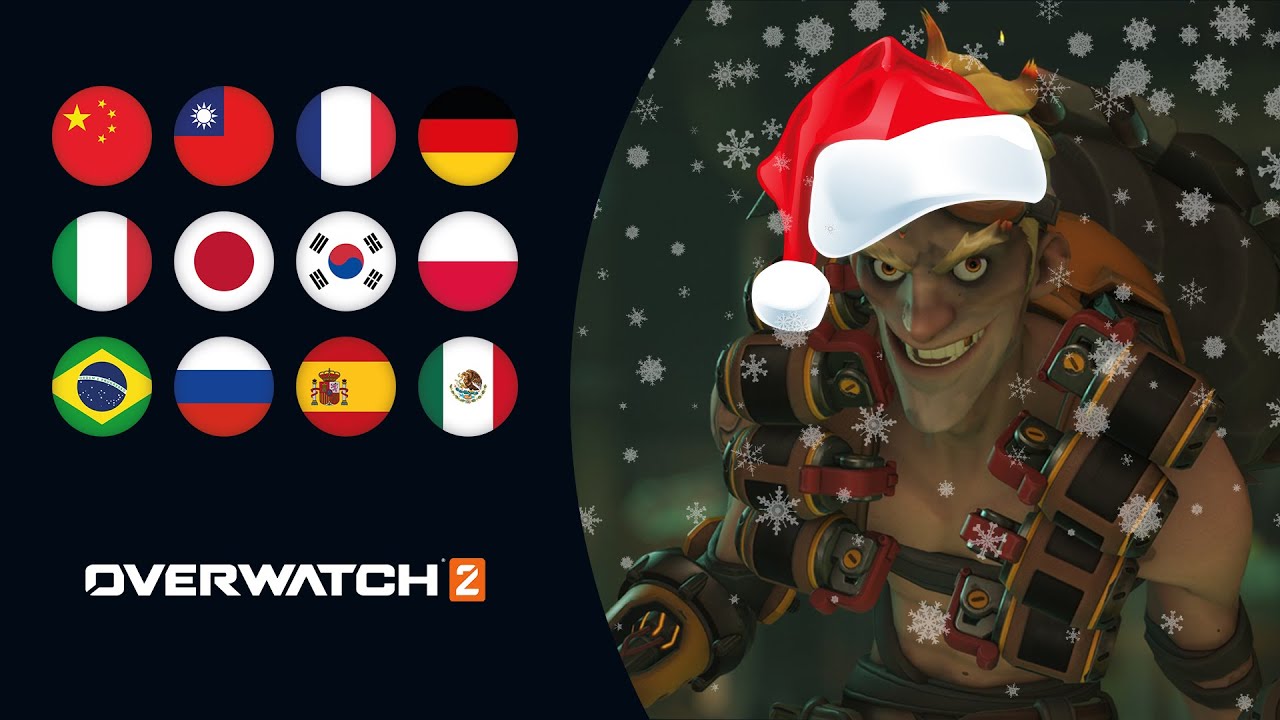 Junkrat - Wishes you a Merry Christmas - All Languages | Overwatch 2 ...
